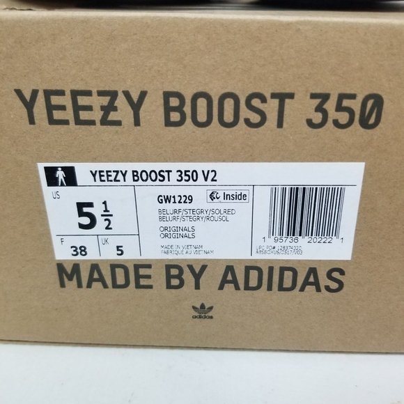 adidas | Shoes | Adidas Mens 5 Gray Beluga Reflective Yeezy Boost 35 V2 ...